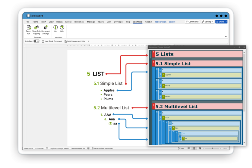 axesWord: Accessible PDFs with a few clicks - axes4
